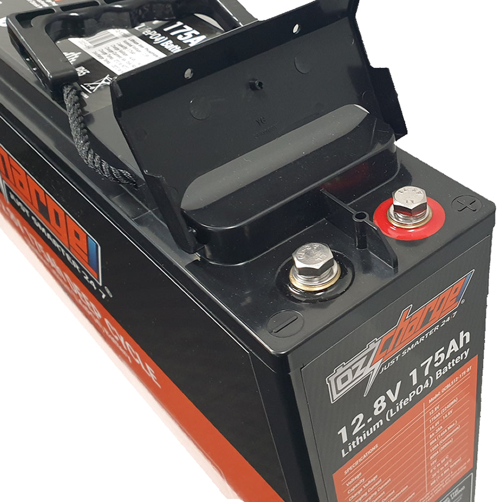 12V 175Ah Lithium LifePO4 Deep Cycle Battery Slimline | OzCharge